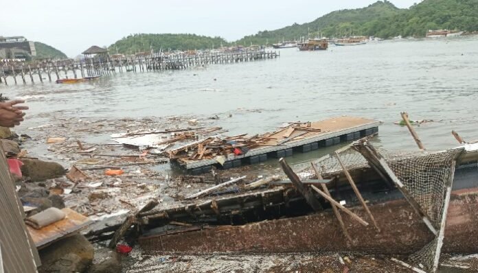 Dermaga Apung di Labuan Bajo Rusak Usai Dihantam Kapal Wisata - Ekorantt.com